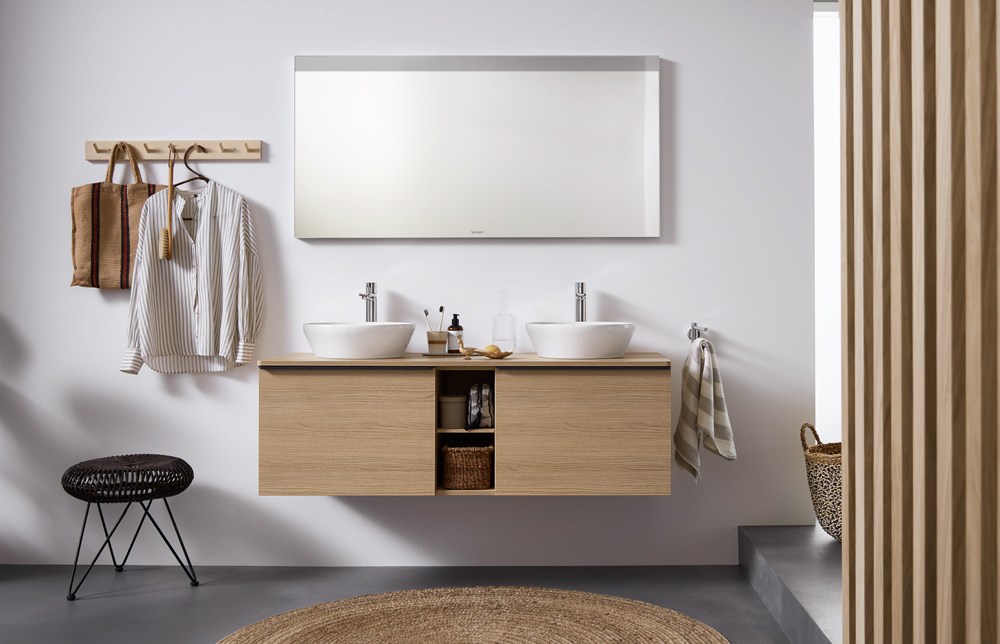 Washbasin cupboard store